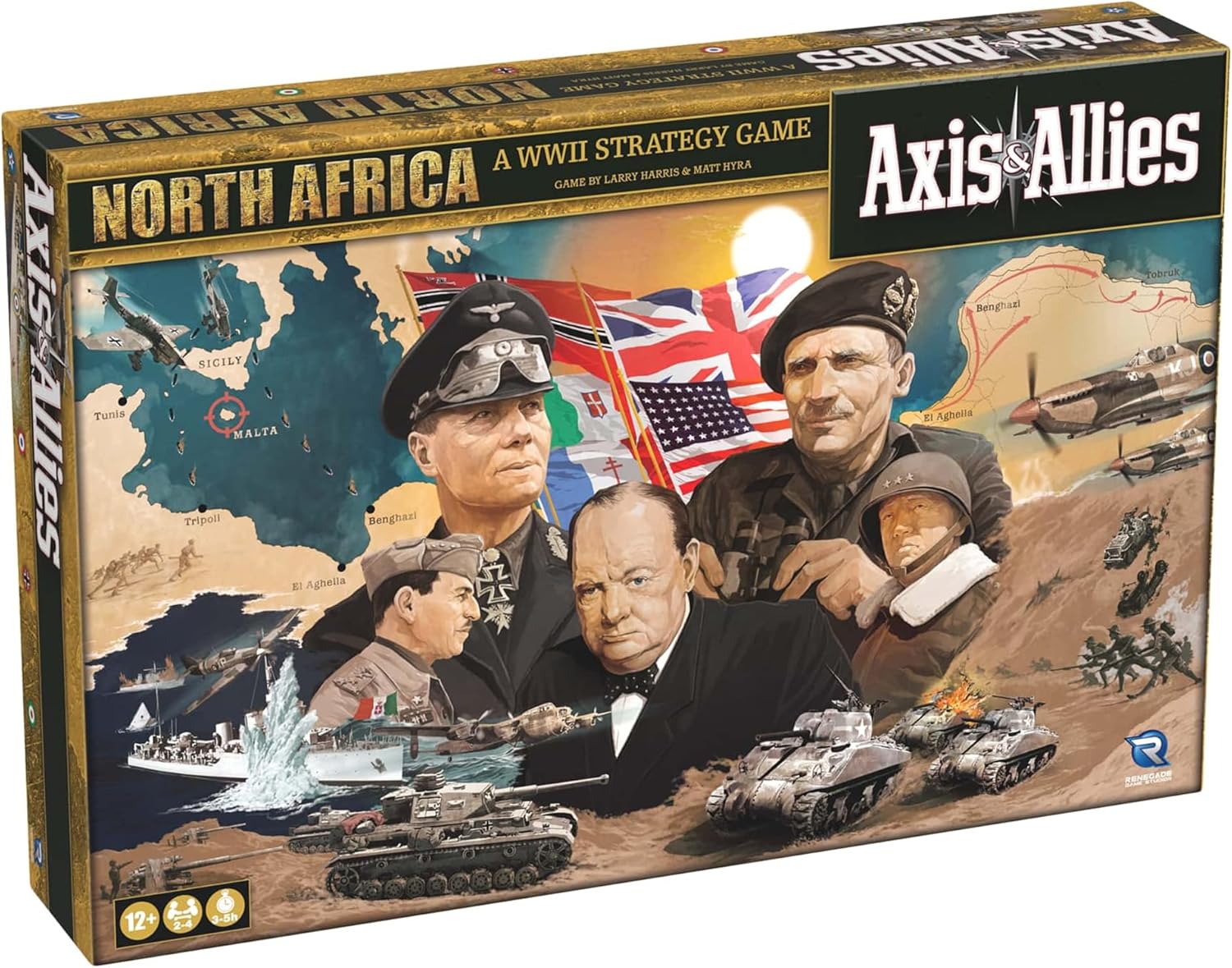 Axis & Allies: North Africa, I Družabne igre - Igraj.si - igraj.si