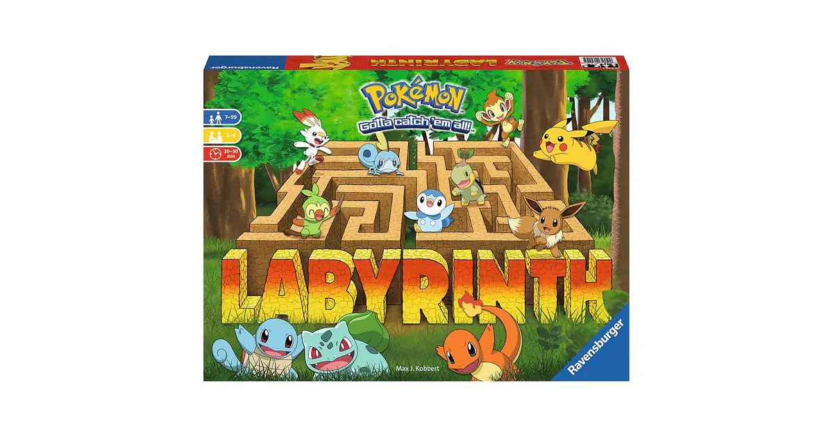 Labyrinth Pokemon, I Družabne igre - Igraj.si