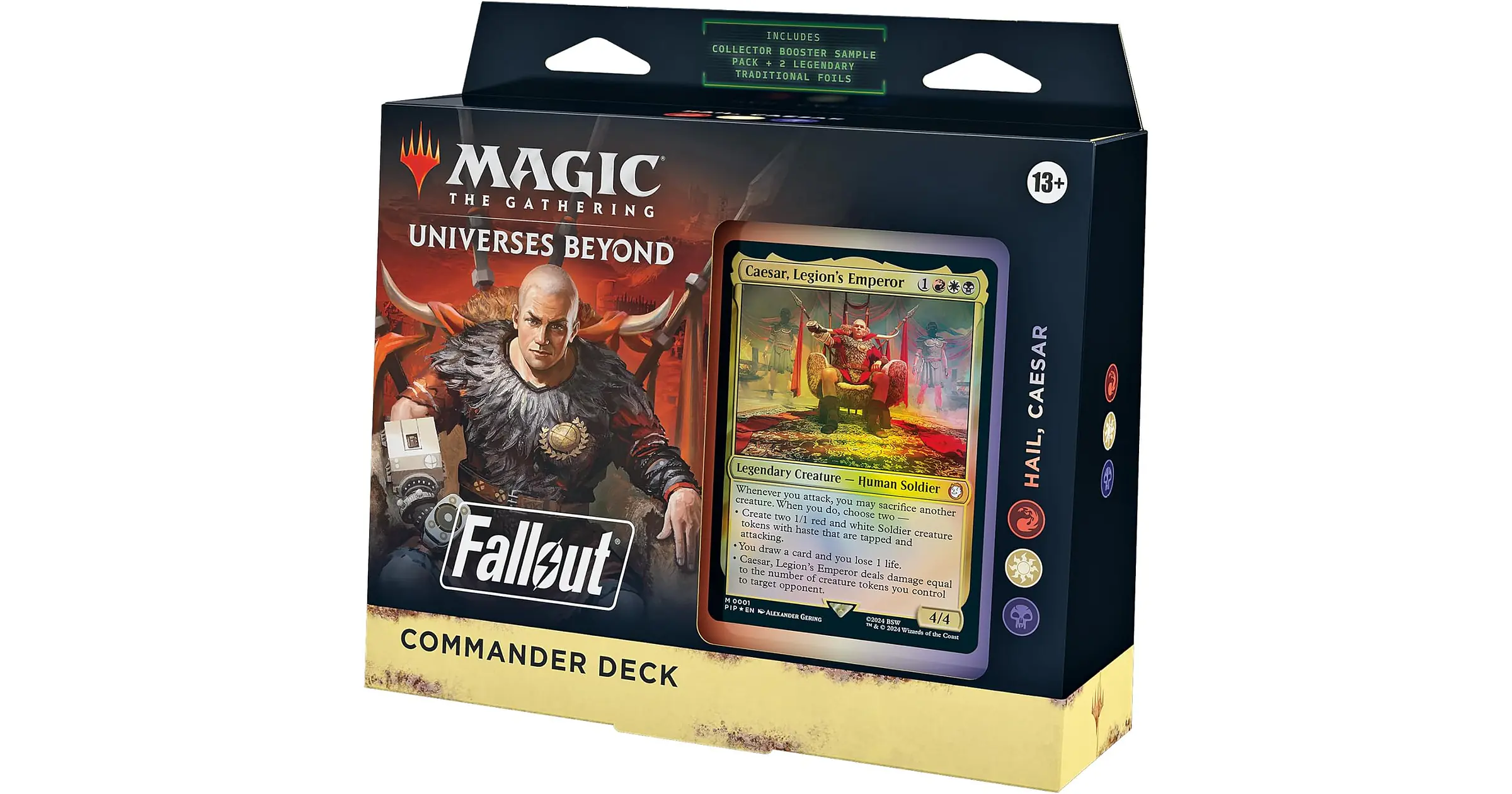 MAGIC THE GATHERING - FALLOUT - COMMANDER DECK - HAIL, CAESAR